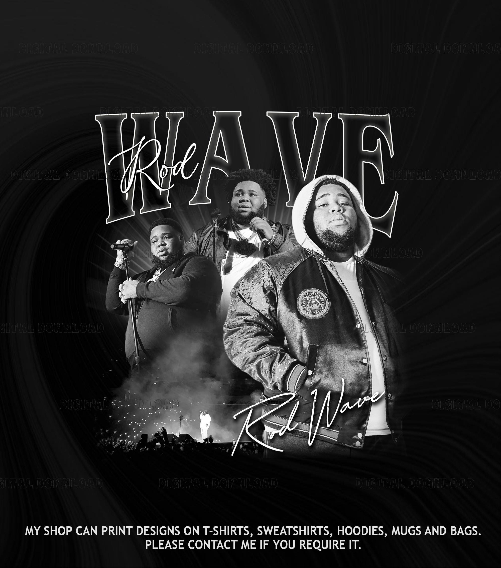 Rod Wave Nostalgia Png File, 90s Rap Music, Rapper Rod Wave Tour Design ...