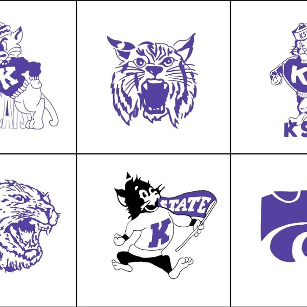 Kansas State Mascot - Etsy