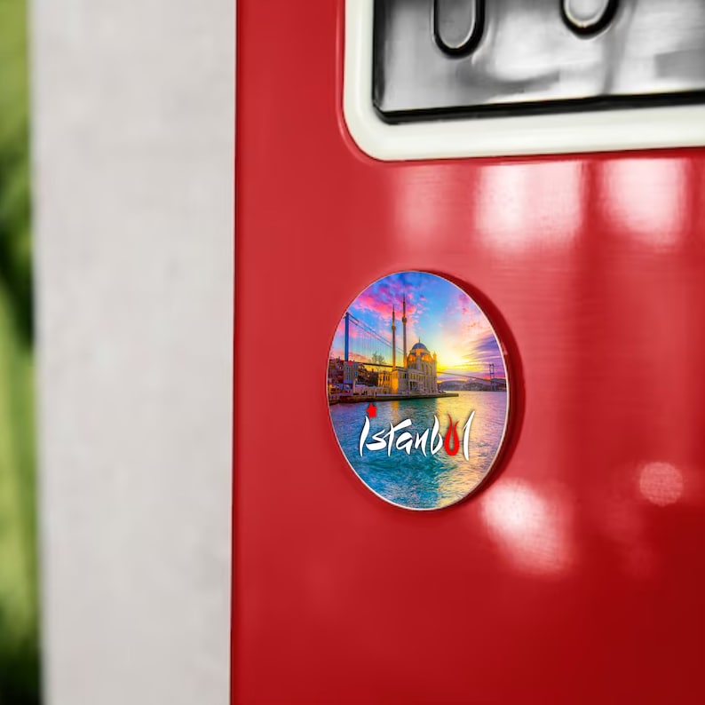 Istanbul Magnet, Instant Magnet Design, Istanbul Travel Magnet ...