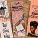 3 Black Girl Bookmarks, African American Bookmarks, Black Readers Gift ...