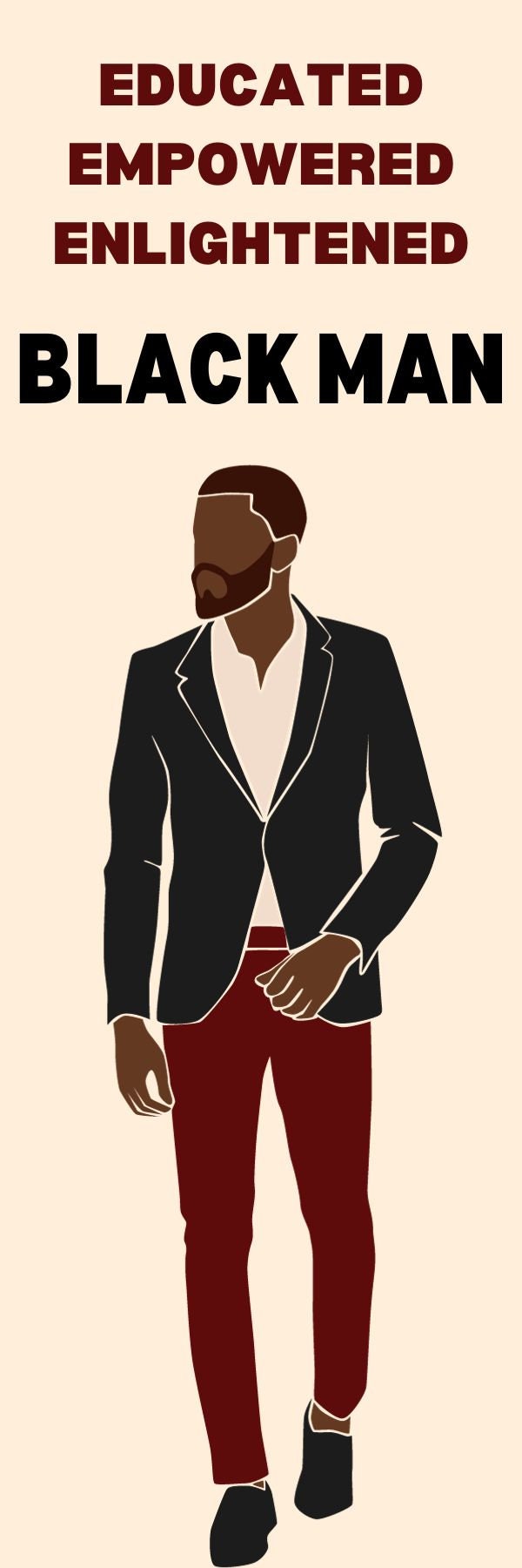 3 Pack of Bookmarks, Men Bookmarks, Black Men, Gifts for Him, Bookish Gift, African American ...