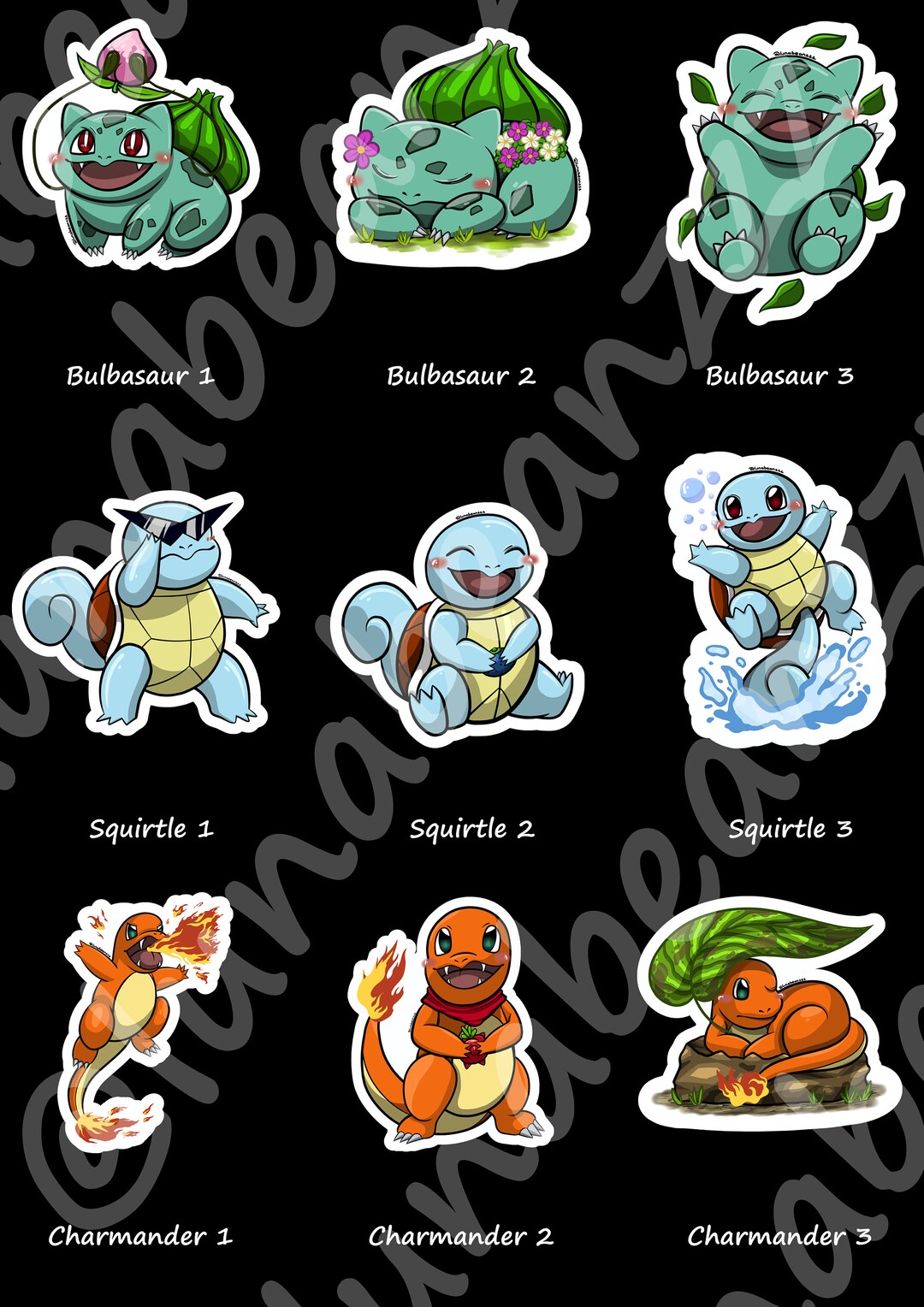 Bulk Buy Shopfront Cute Pokemon Stickers, Pokemon Sticker Pack, Glossy ...