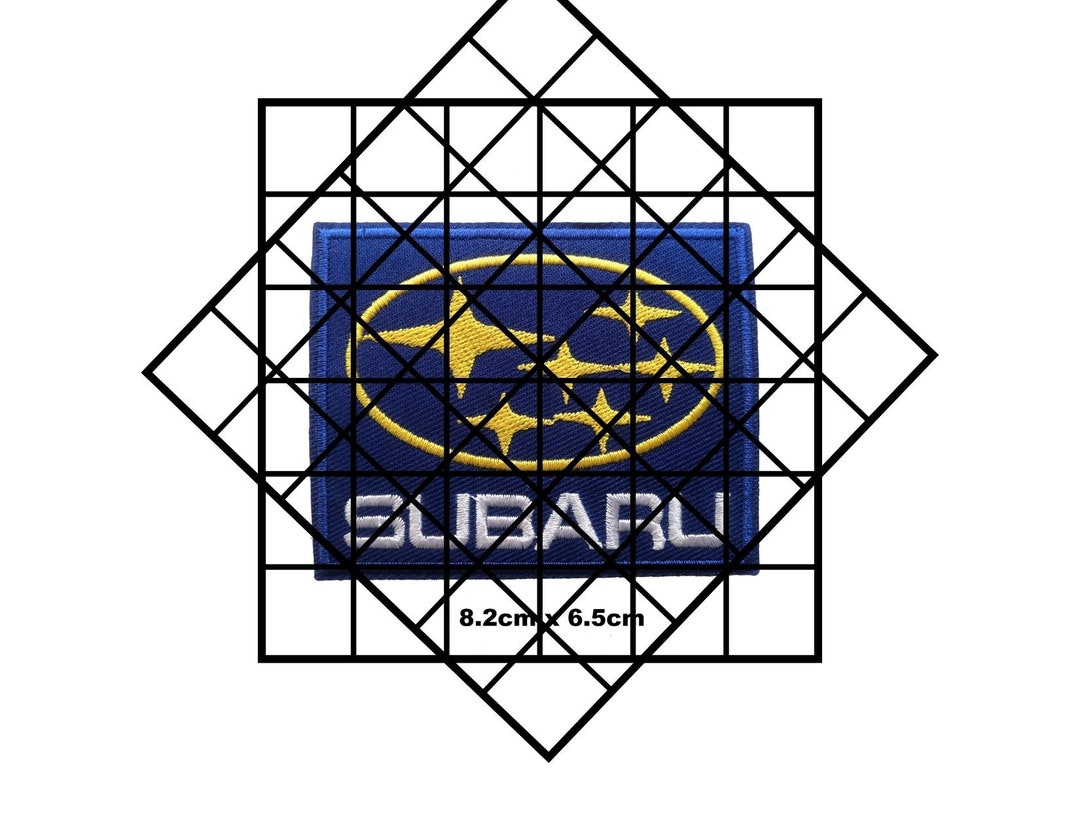 Subaru Embroidered Patch Self Adhesive Car Logo Stickers on Fabric - Etsy