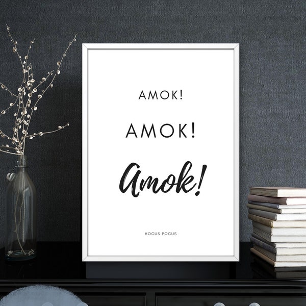Amok - Etsy