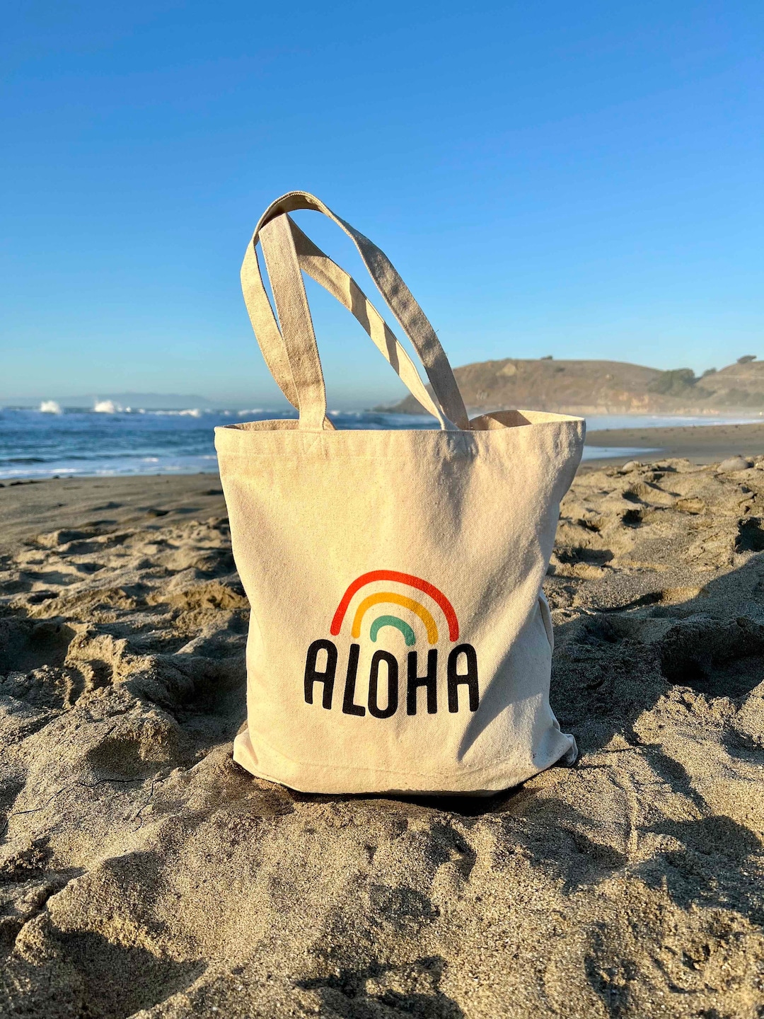 Hawaii Tote Bag, Beach Bag, Aloha Gift, Surf Tote Bag, Hawaii Beach Bag ...