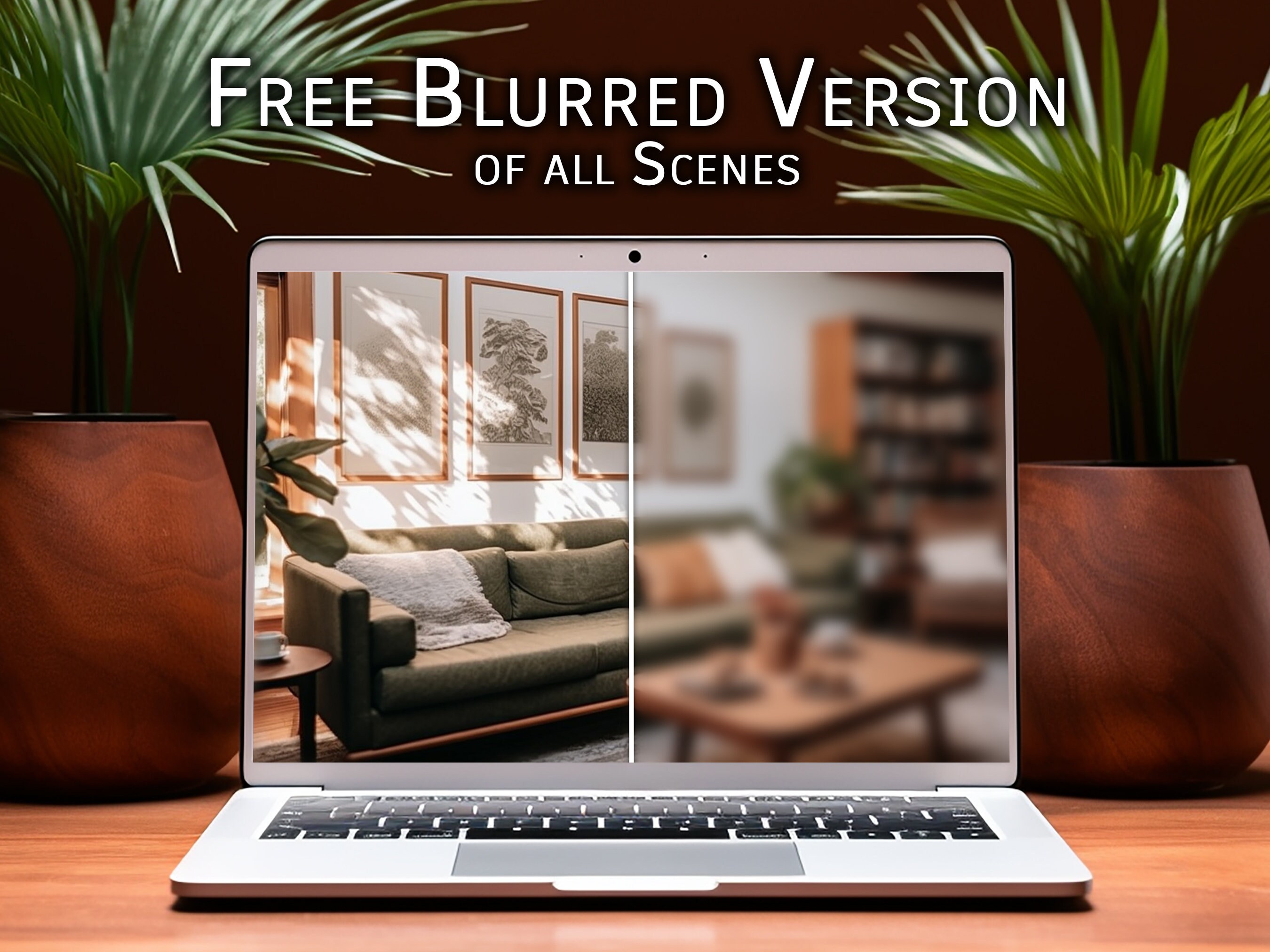 Zoom Background 5 Pack Great for Work From Home Virtual Background Zoom ...