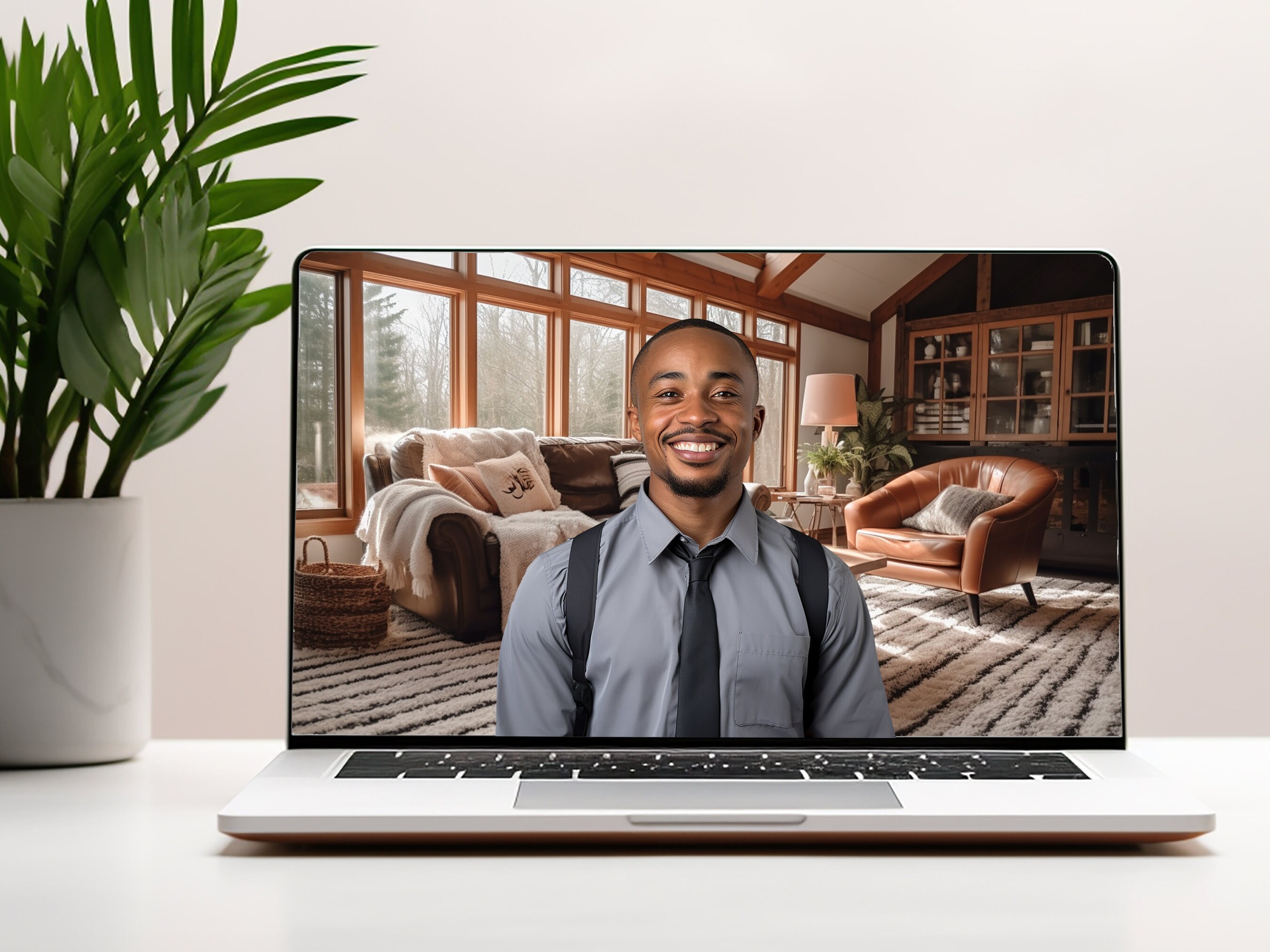 Zoom Background 5 Pack Great for Work From Home Virtual Background Zoom ...
