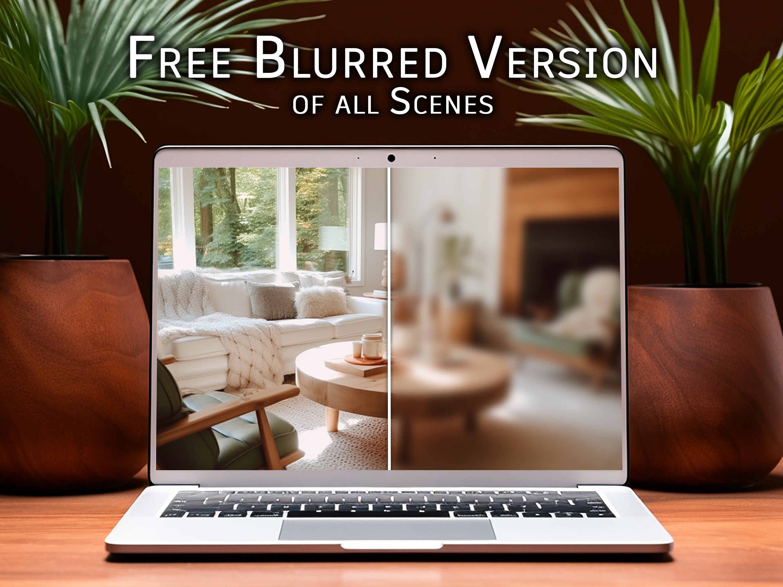 Zoom Background 5 Pack Great for Work From Home Virtual - Etsy
