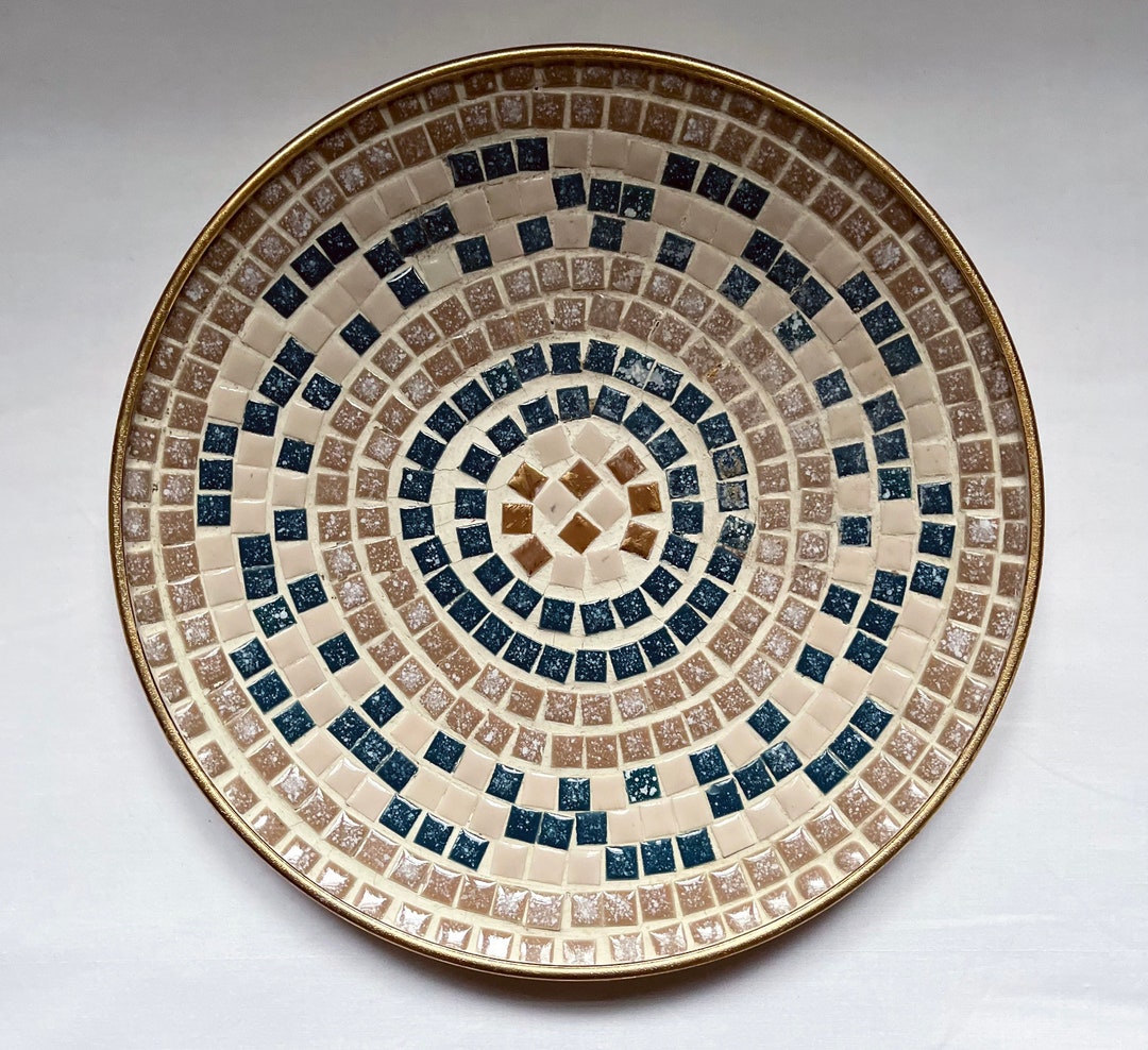 Awesome Mid-century Modern Mosaic Platter - Etsy
