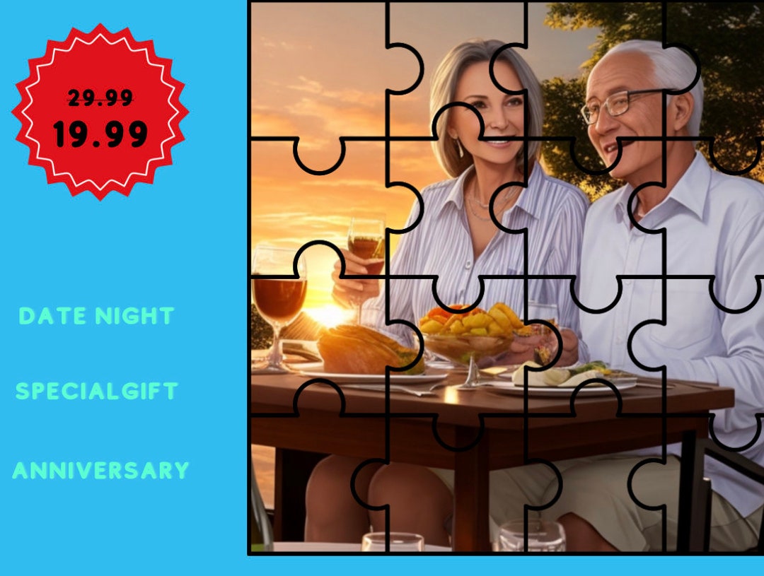 Personalized Milestone Event Puzzle - Etsy