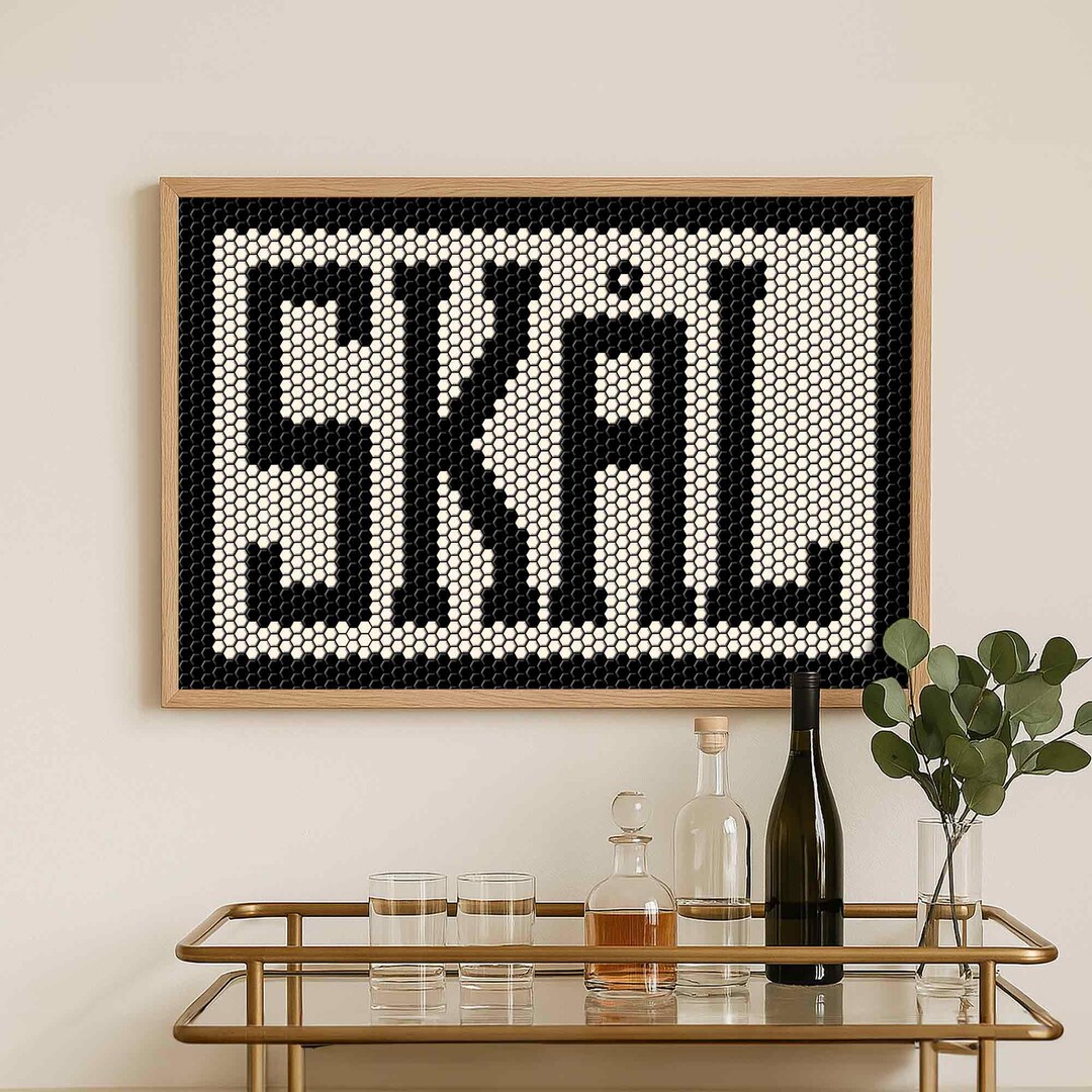 SKAL Wall Art, Scandinavian Cheers Print, Nordic Toast Decor, Bar Cart ...