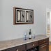 CIN CIN Art for Dining Room and Home Bar Cart Decor Italian Restaurant ...