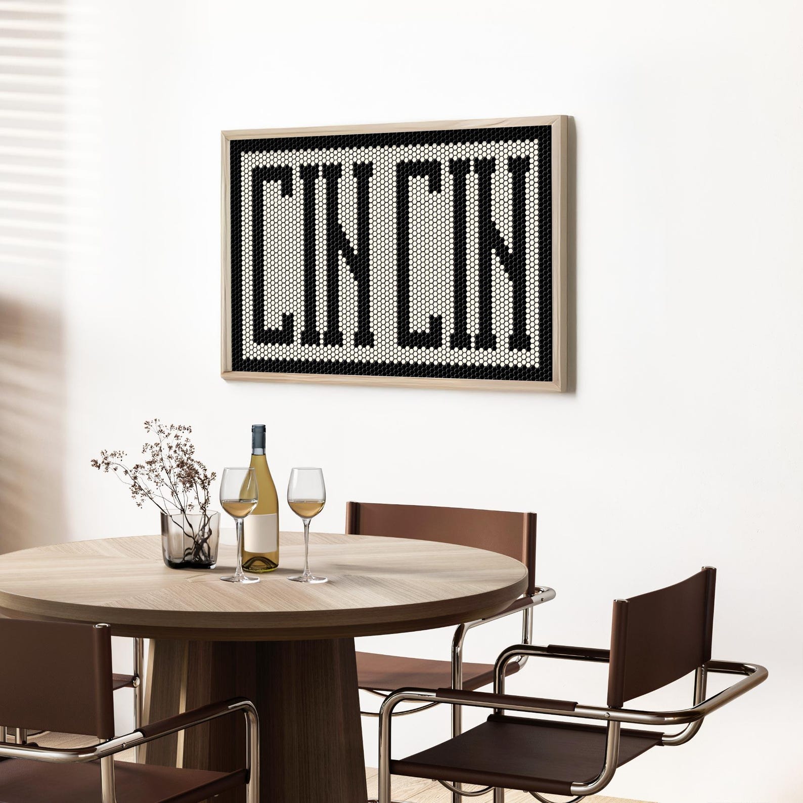 CIN CIN Art for Dining Room and Home Bar Cart Decor Italian Restaurant ...