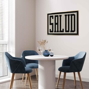 SALUD Wall Art, Spanish Toast to Health, Mexican Cheers Print for ...