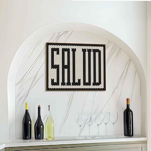 SALUD Wall Art, Spanish Toast to Health, Mexican Cheers Print for ...