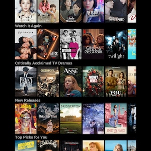 Editable Canva Flix Template | Custom Canva Movie Poster Template ...