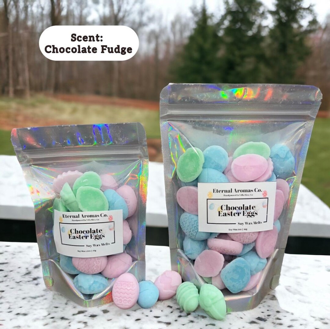 Chocolate Easter Egg Wax Melts | Easter Egg Wax Melts | Egg Wax Melts ...