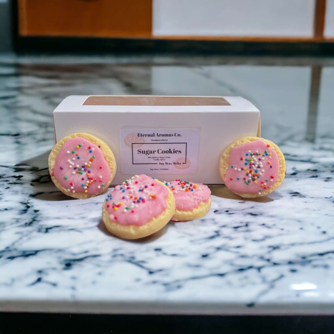 Sugar Cookie Wax Melts | Soy Wax Melt | Mini Iced Sugar Cookie - Etsy