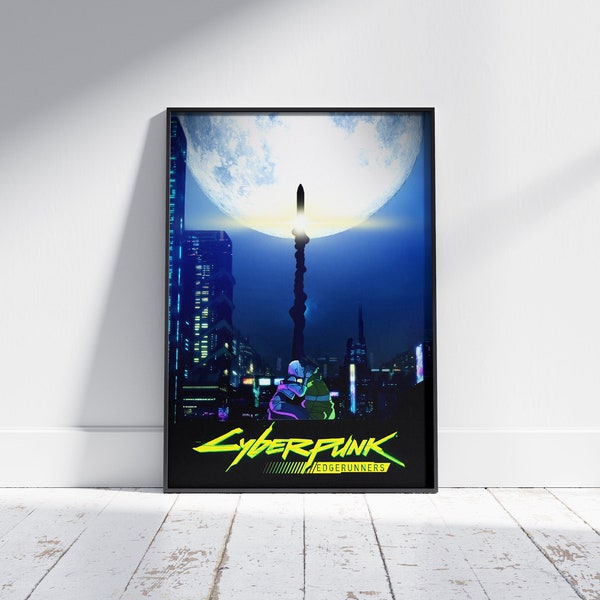 Cyberpunk Wall Art - Etsy