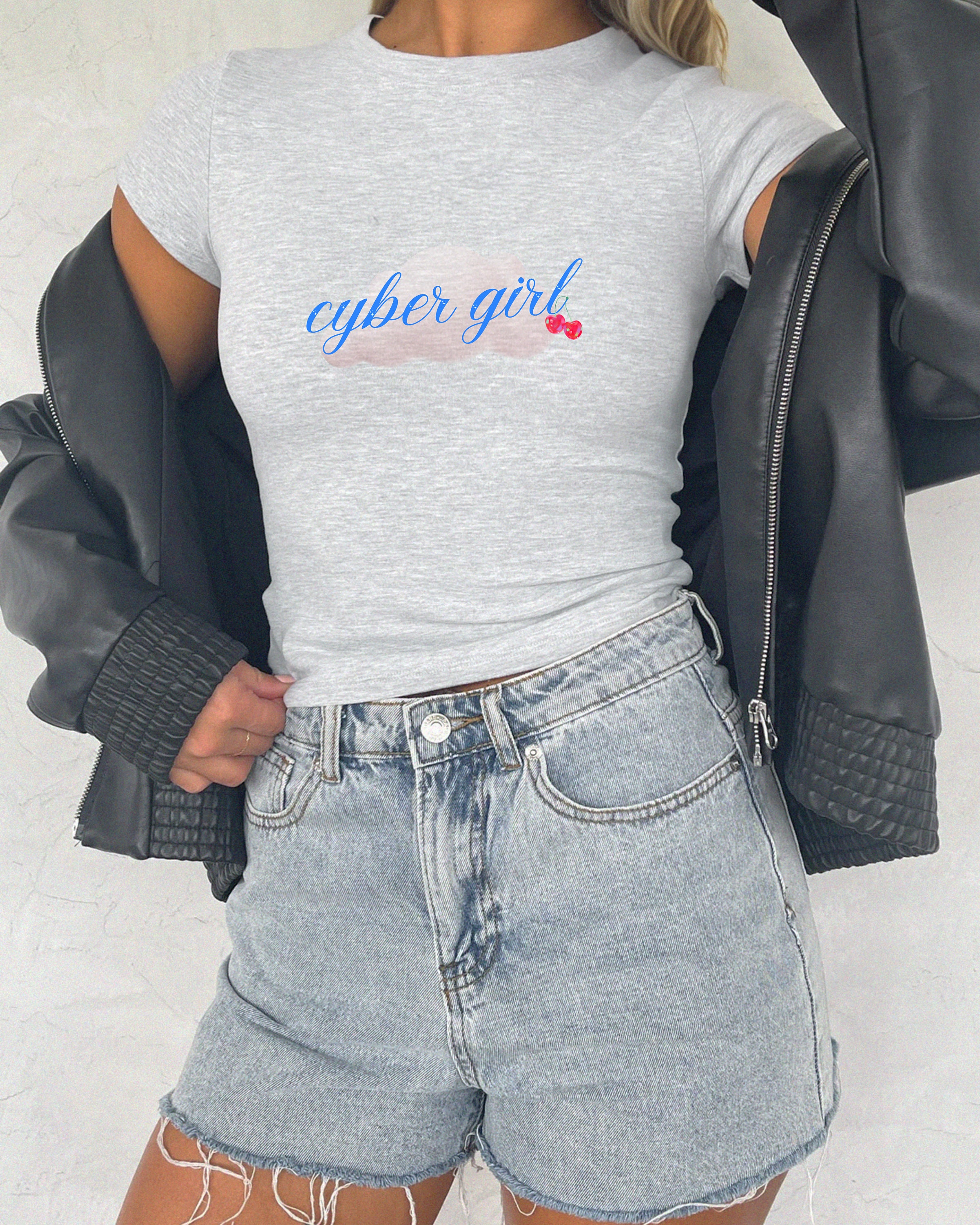 Cybercore Shirt, Cyber Y2k, Cybercore Baby Tee, Y2k Clothes, Cyber Girl ...