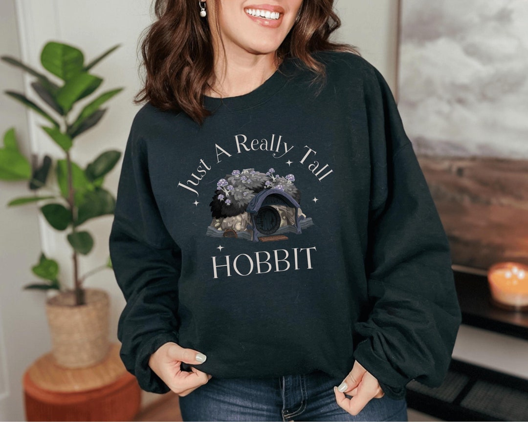 Hobbitcore Sweatshirt, Funny Hobbit Sweatshirt, Hobbit Door Crewneck ...