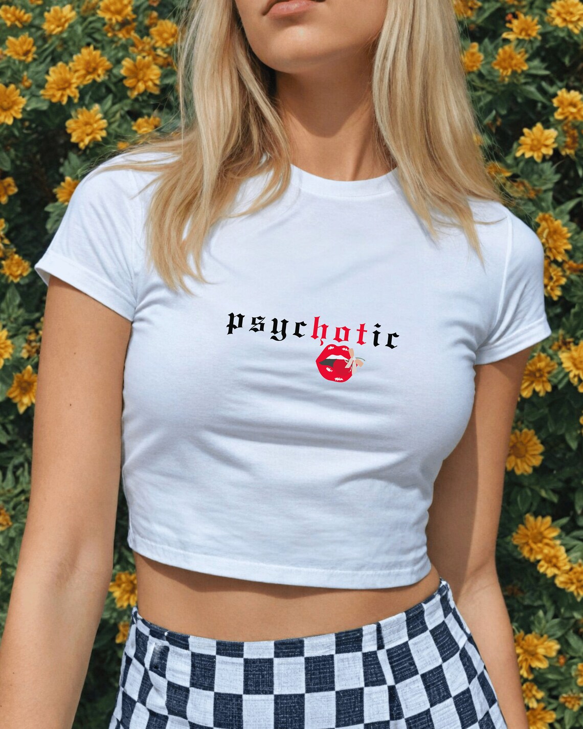 Psychotic Baby Tee, Psychotic T-shirt, Unhinged Shirts, Y2K Baby Tee ...