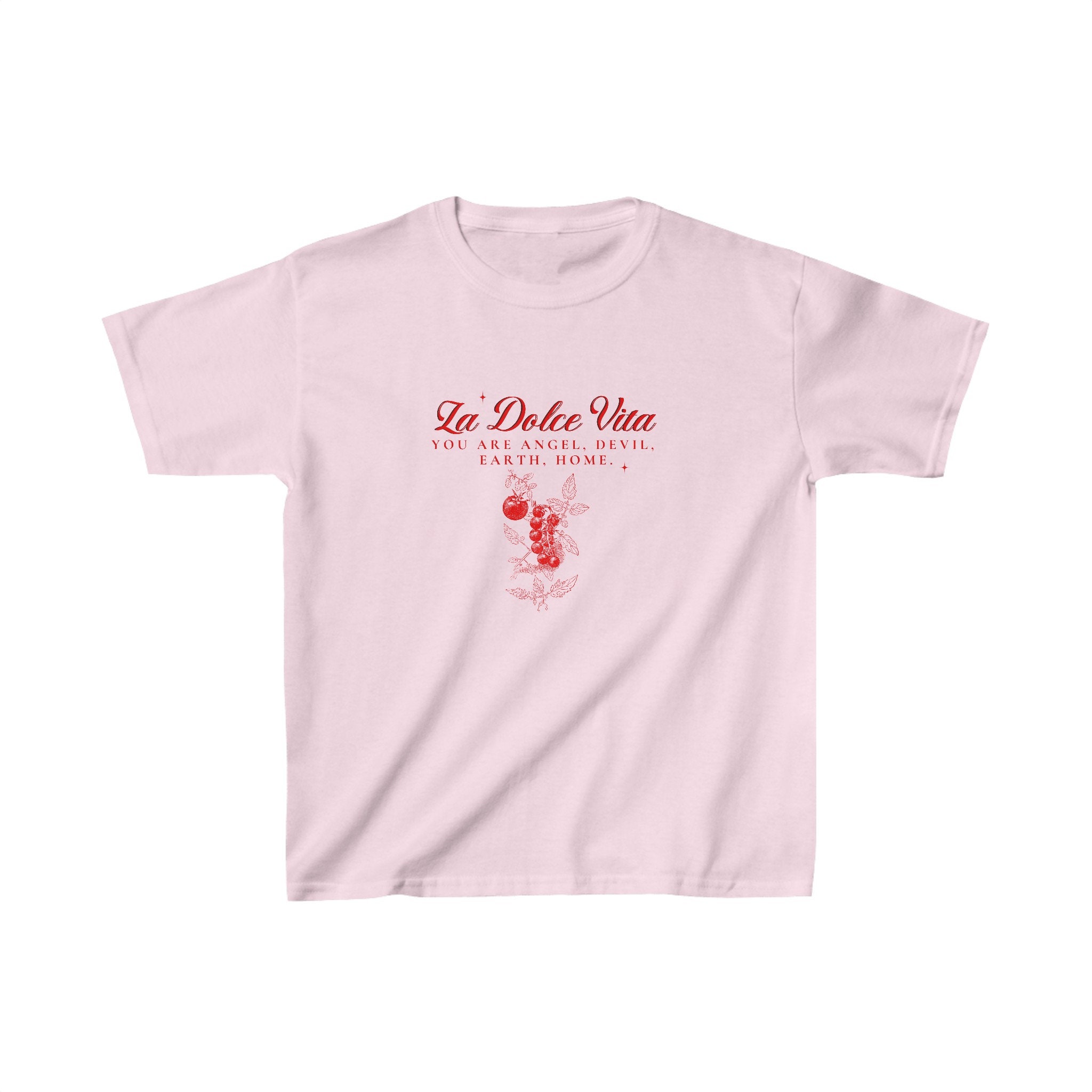 La Dolce Vita Baby Tee, Italy Shirt, Tomato Girl Summer Shirt, Ciao ...