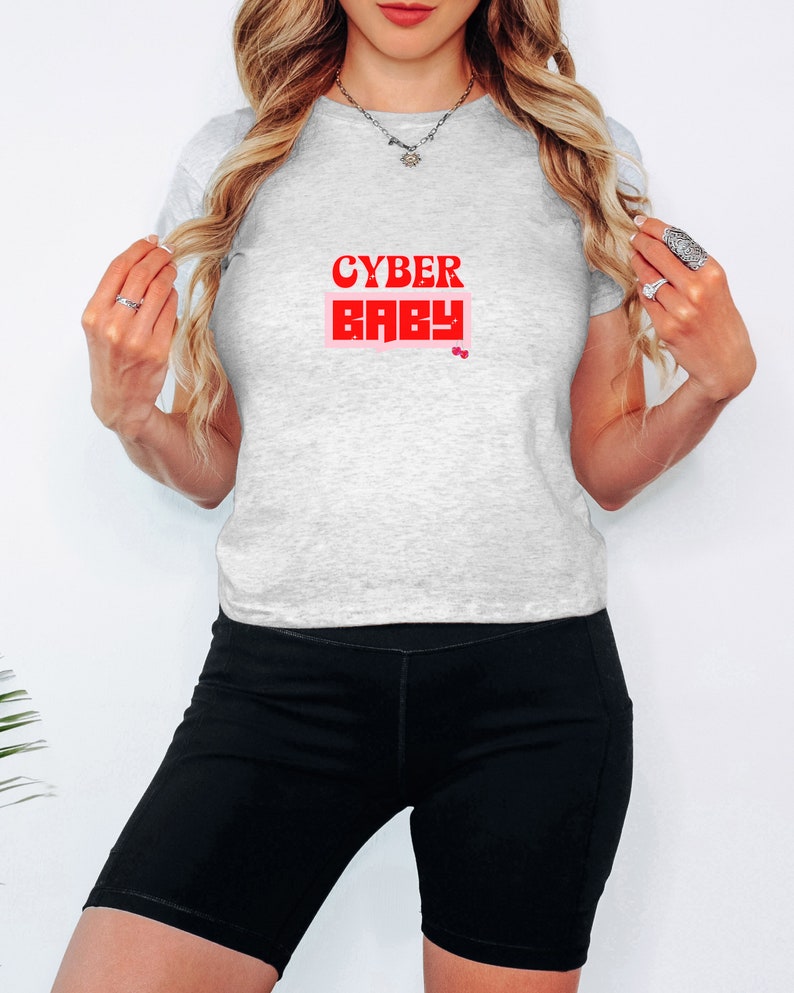 Cybercore Shirt, Cyber Y2k, Cybercore Baby Tee, Y2k Clothes, Cyberbaby ...
