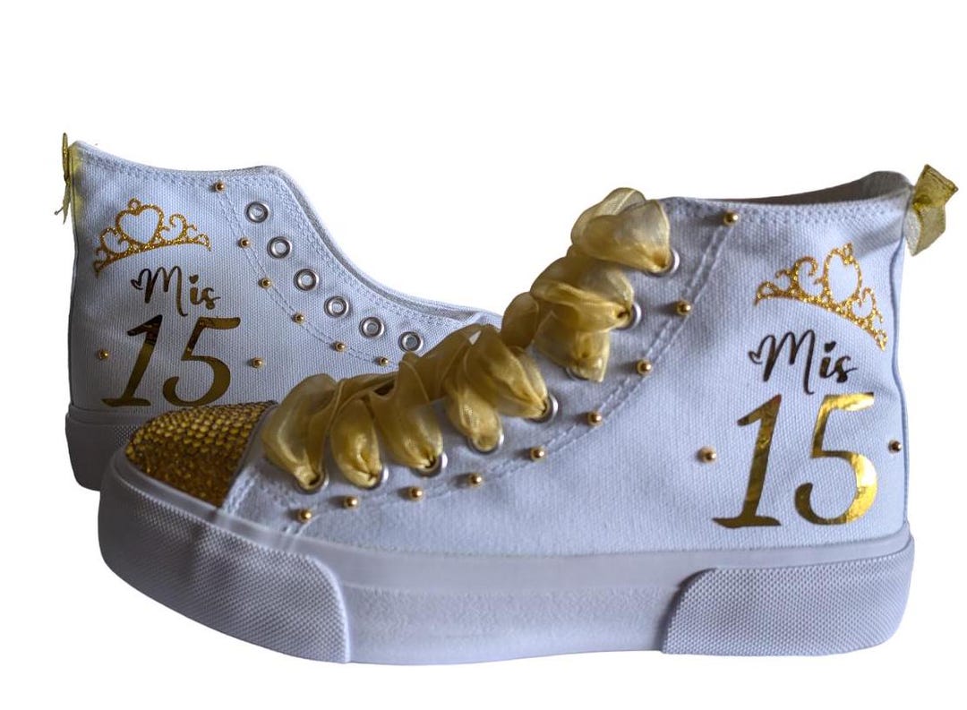 Quinceañera Sneakers | Emerald Quince Shoes | Perfect Gift for My 15 ...