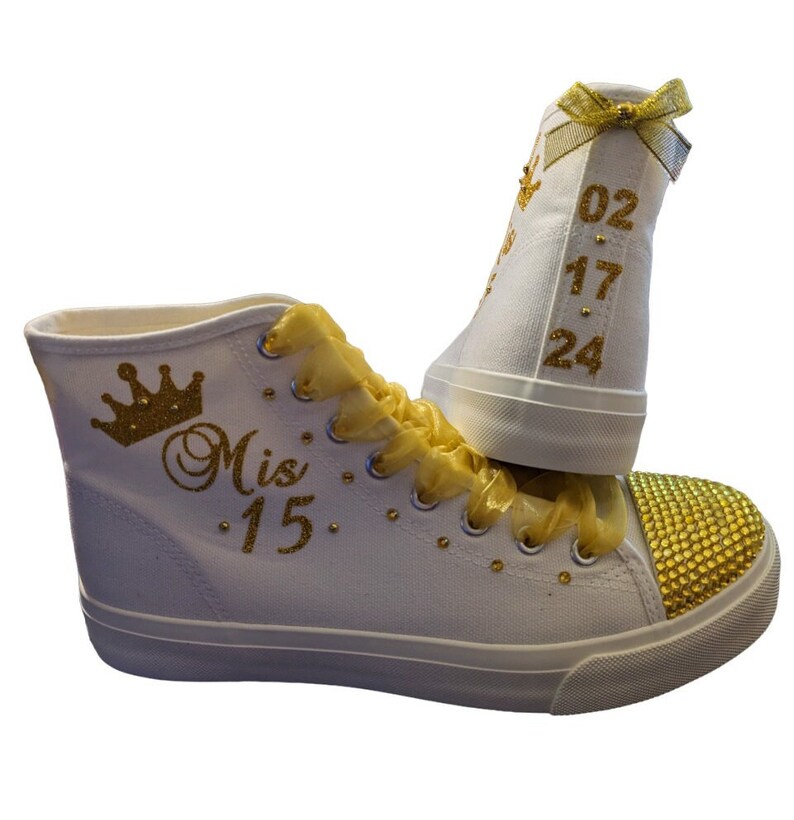 Quinceañera Sneakers | Fifteen Shoes | Perfect Gift for Mis 15 Shoes ...