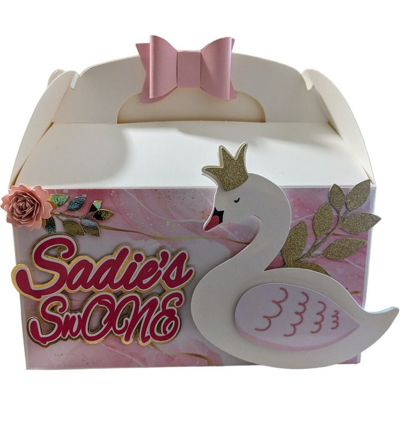 Customizable Candy Treat Box, Candy Boxes, Party Favors, Gable Favors ...