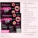 Lash Flyer Template, DIY Lashes Flyer Template Design, Lash Special ...
