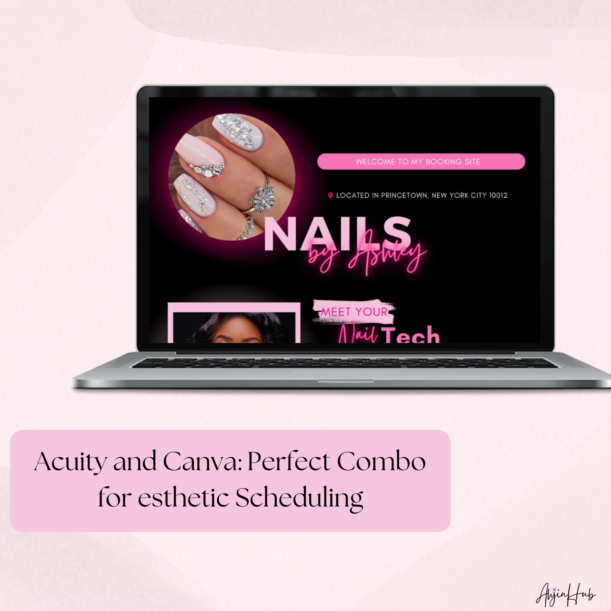 Acuity Scheduling Template, Nail Tech Acuity Scheduling Template, Nail ...