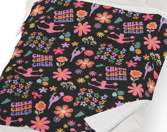 Personalized Cheerleader Blanket Personalized Cheer Blanket - Etsy