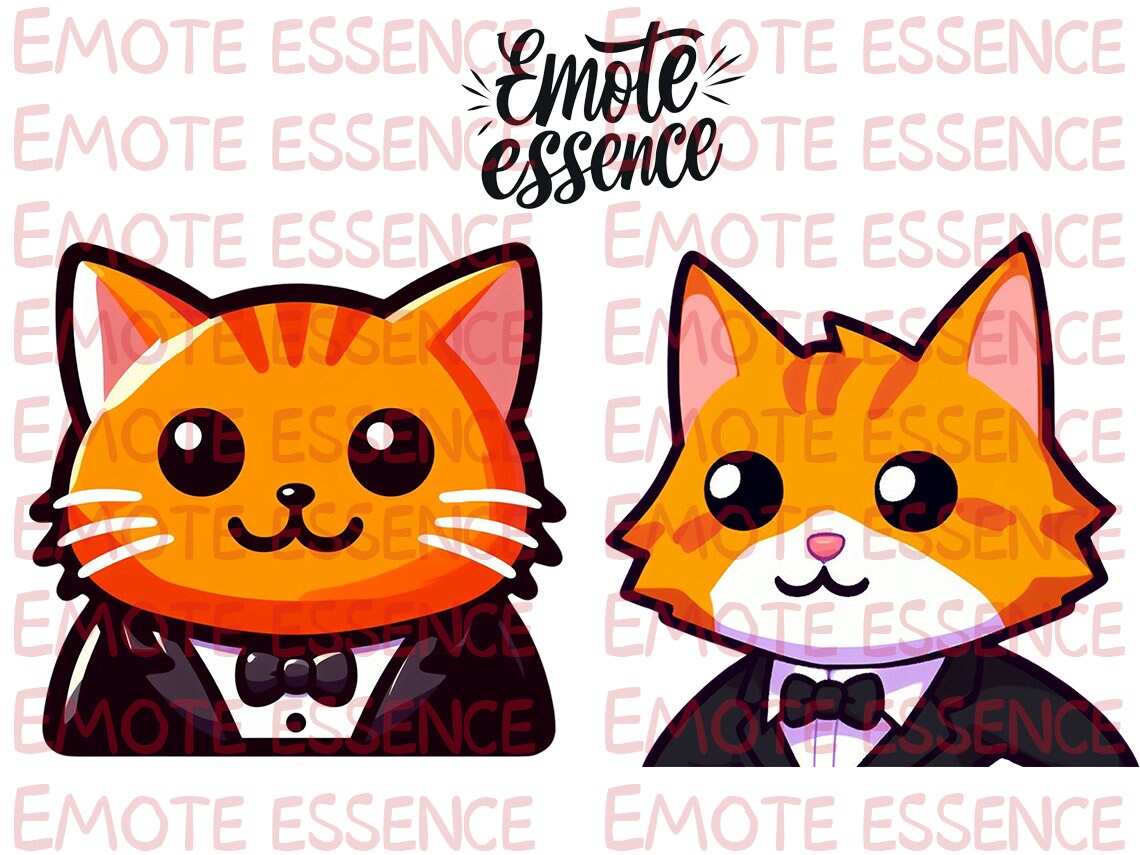 10 Purr-fectly Fancy & Brave - Cute Orange Cat in Tux and Military ...