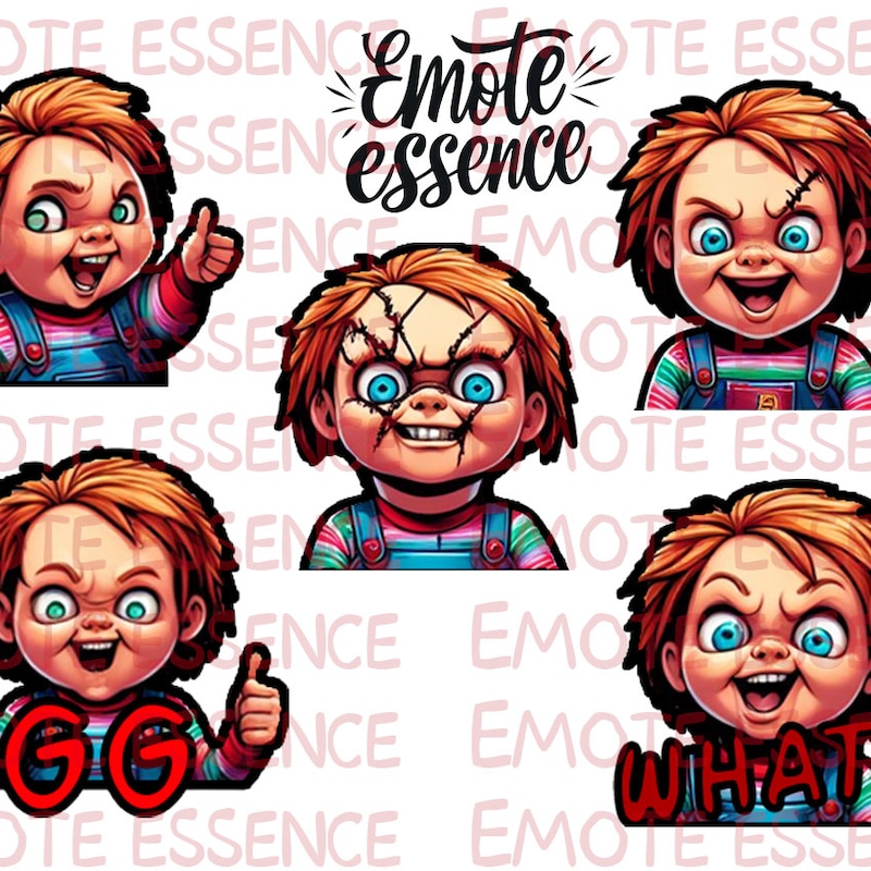 Chucky Dbd Emote - Etsy