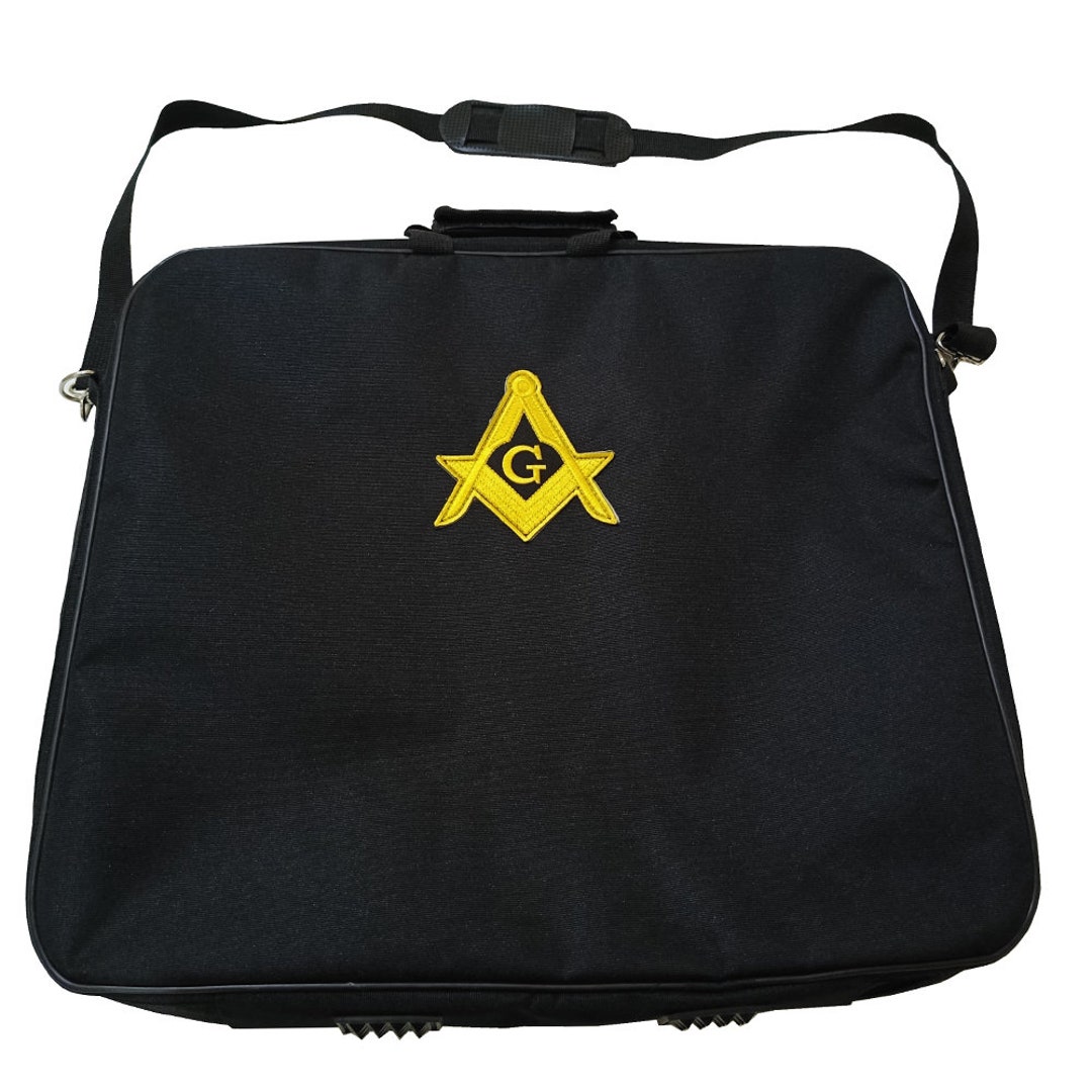 Masonic Regalia Master Mason New Style Big Soft Brief Case for Carry ...