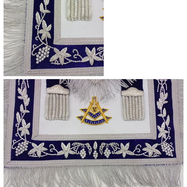 Masonic Regalia Past Master Full Dressed Full Hand Embroidered - Etsy