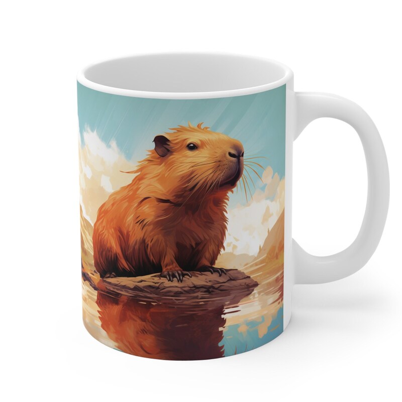 Capybara Mug - Etsy