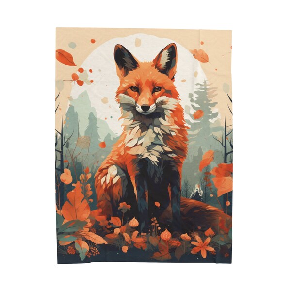 Fox Throw - Etsy