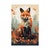 Watercolor Fox Poster for Fox Lover Lofi Fox Print Cute Fox Wall Art ...