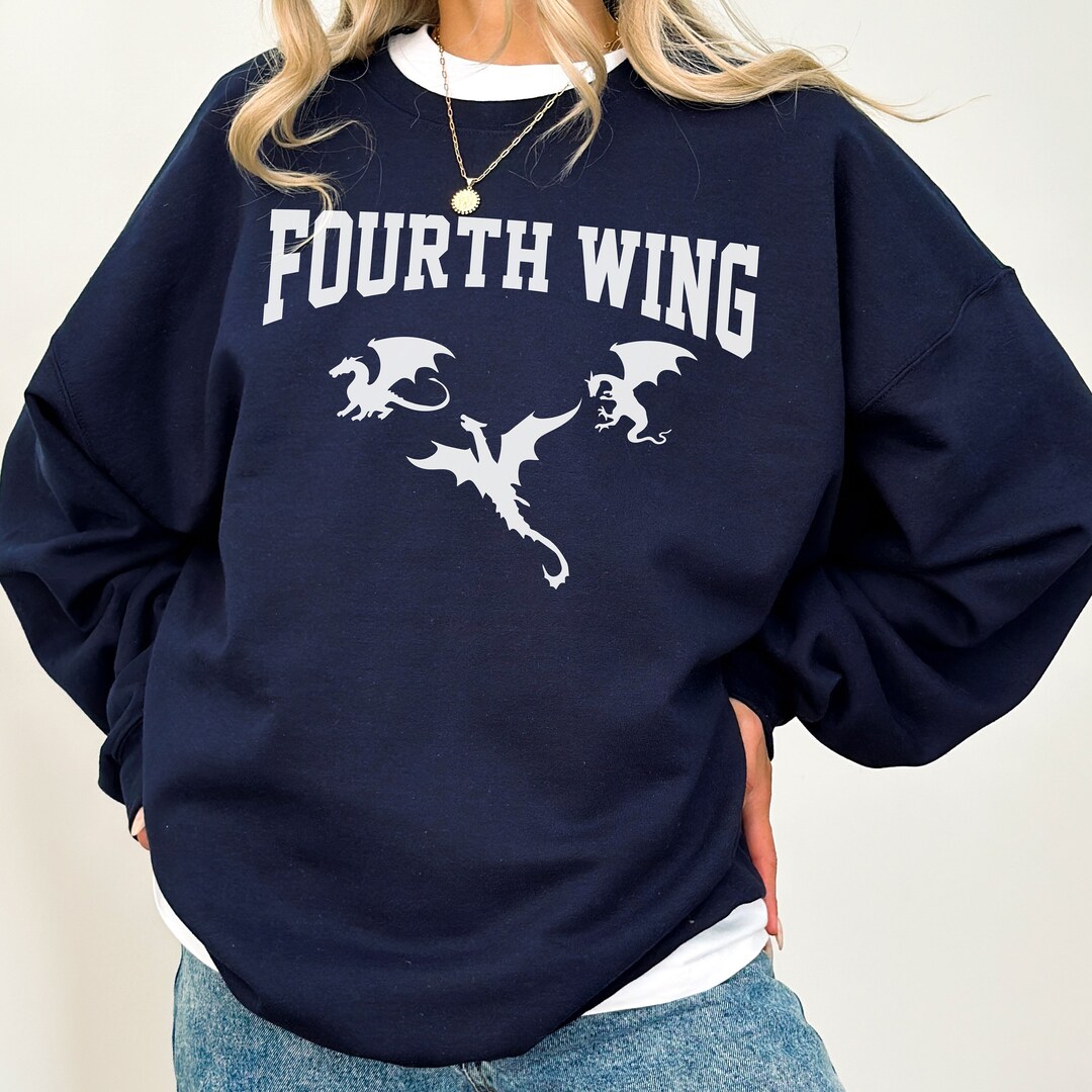 Basgiath War College Sweatshirt, Fourth Wing Sweater, Fantasy Book ...