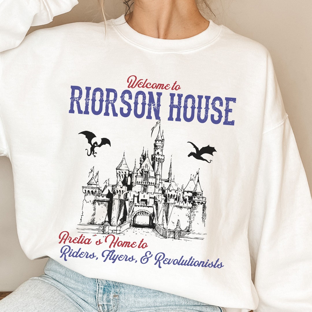 Aretia Riorson House Sweatshirt, Fourth Wing Bookish Dragon Rider - Etsy