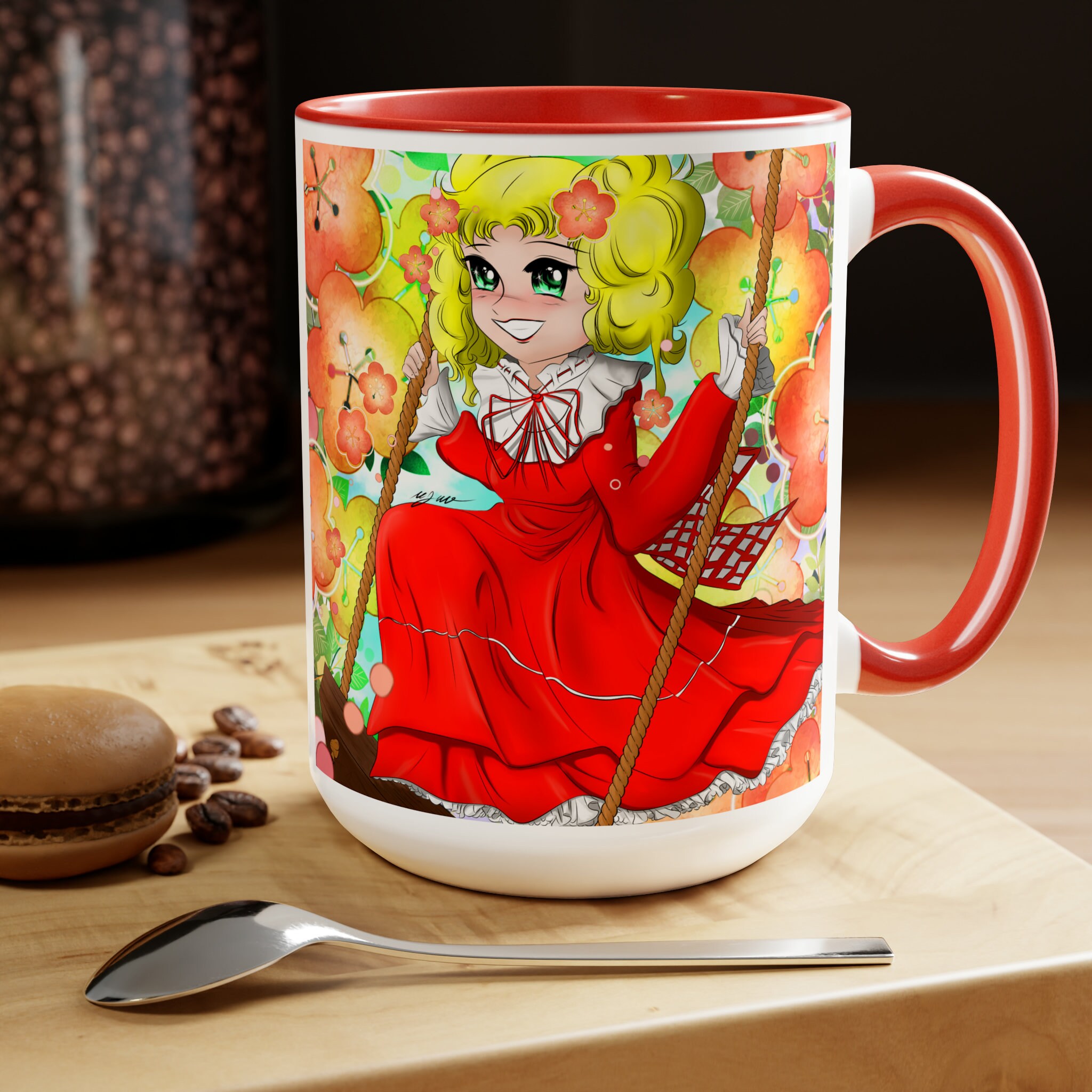 Candy Candy Anime Mug Cute Art Mug Perfect for Gifts Mug Christmas Mug ...