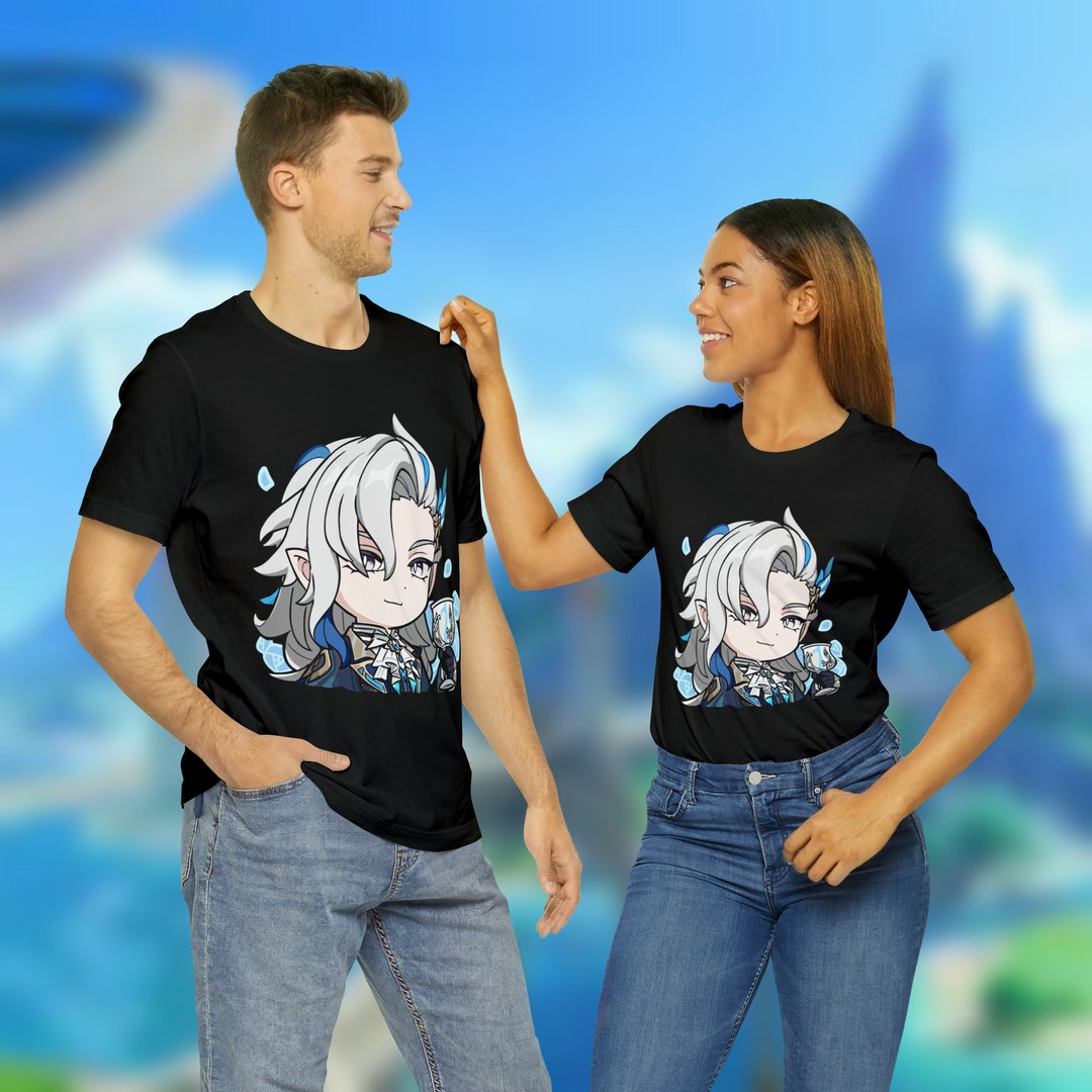 Genshin Impact Unisex Tshirt, Neuvillette Shirt, All Gender Shirt ...