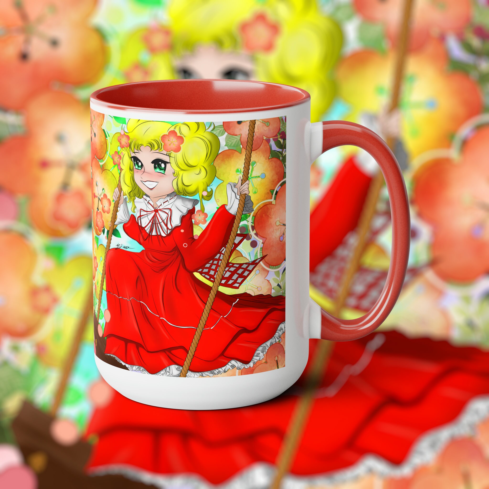 Candy Candy Anime Mug Cute Art Mug Perfect for Gifts Mug Christmas Mug ...