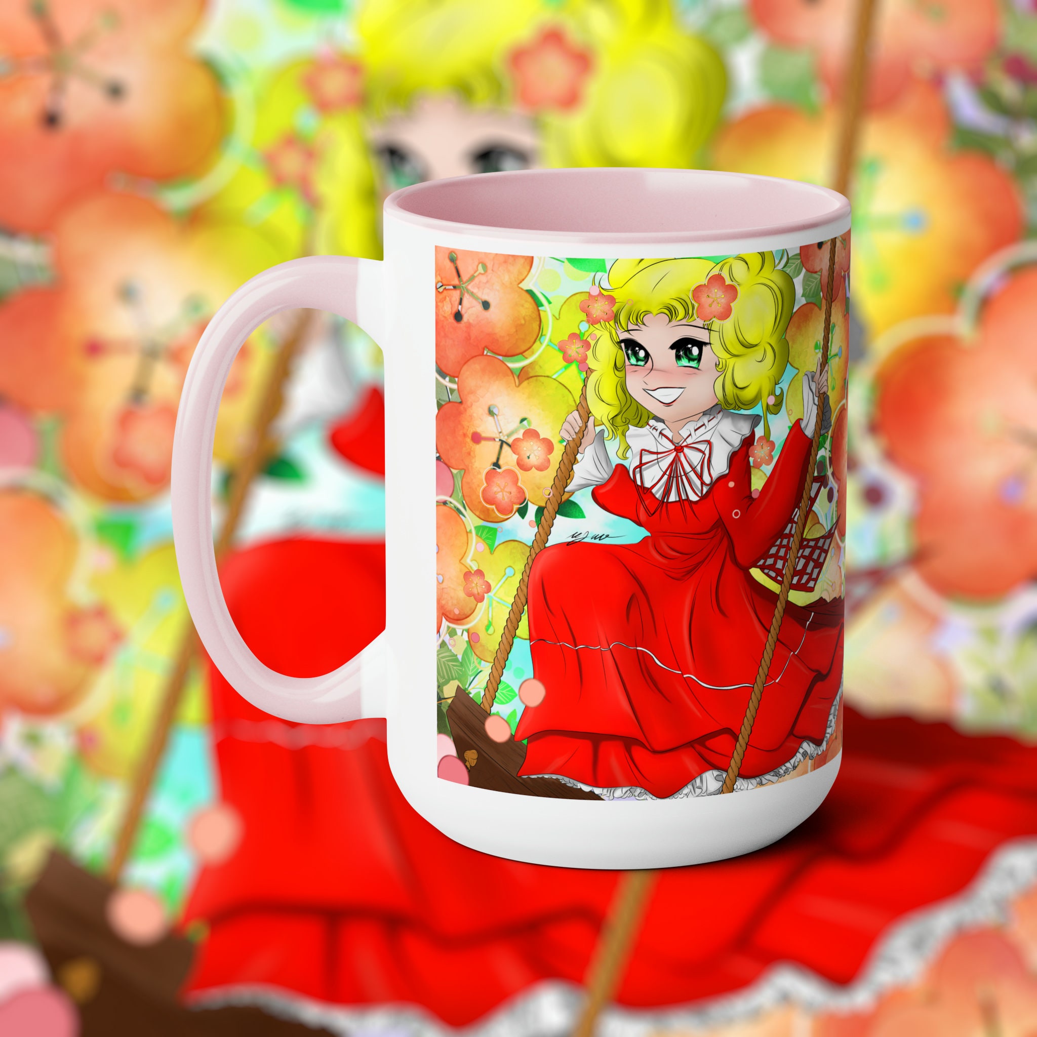Candy Candy Anime Mug Cute Art Mug Perfect for Gifts Mug Christmas Mug ...