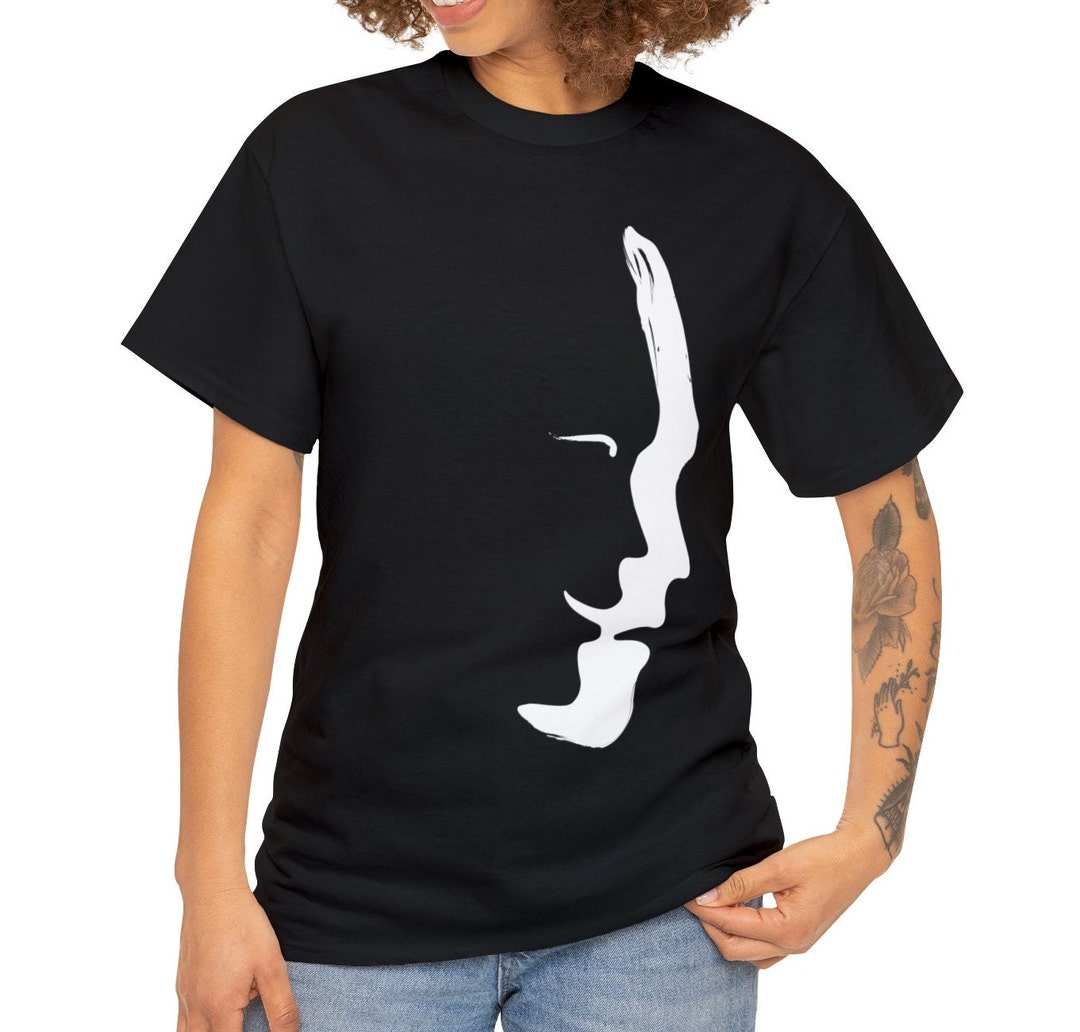 Theatre Mask Design Tshirt Minimal Design Gift for Friend - Etsy