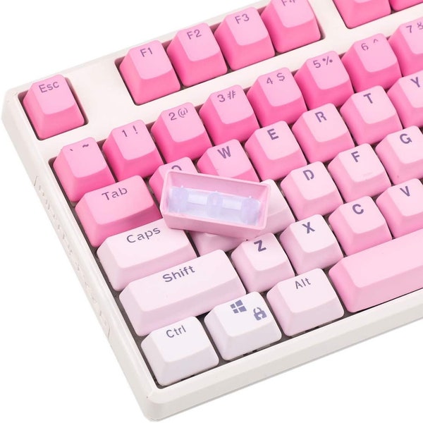 Pink Gradient Keycap Set - Etsy