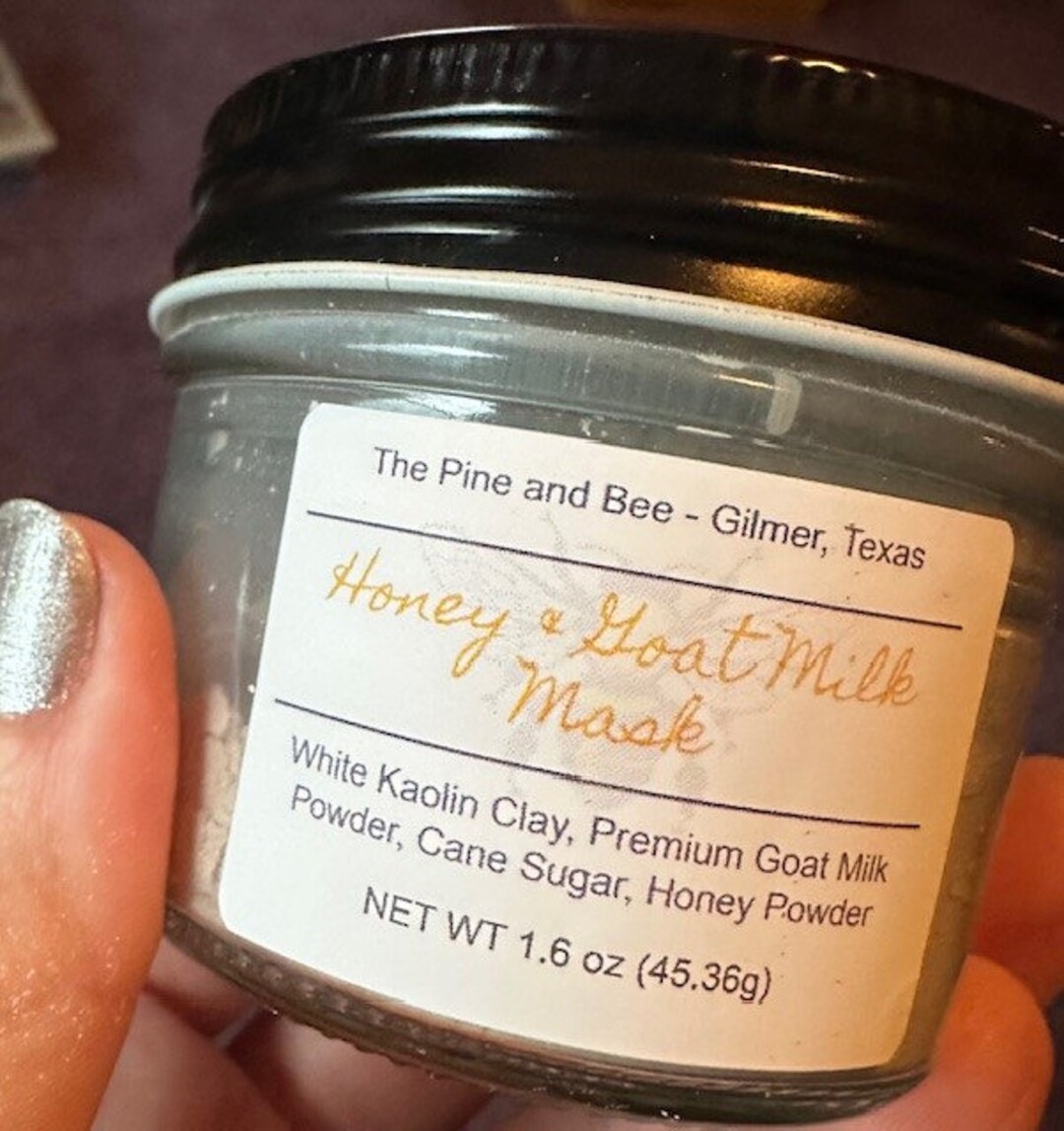 Honey and Goat Milk Face Mask - All-natural Face Mask - Gift Package - Etsy